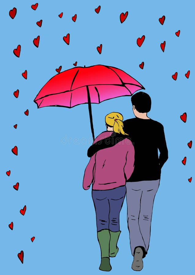Raining Hearts Stock Illustrations – 283 Raining Hearts Stock ...