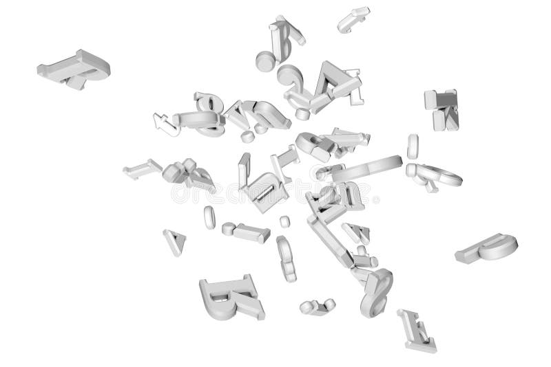 Raining Letters Stock Illustrations – 76 Raining Letters Stock ...