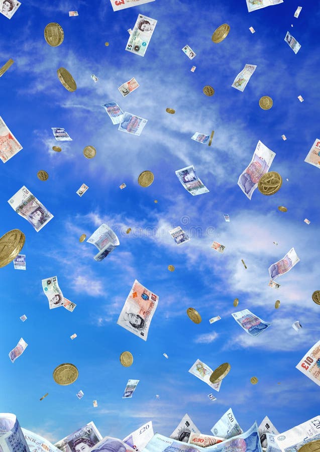 Raining Money editorial image. Image of banking, profit - 11489265