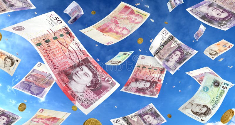 Raining Money Editorial Photography - Image: 45664227