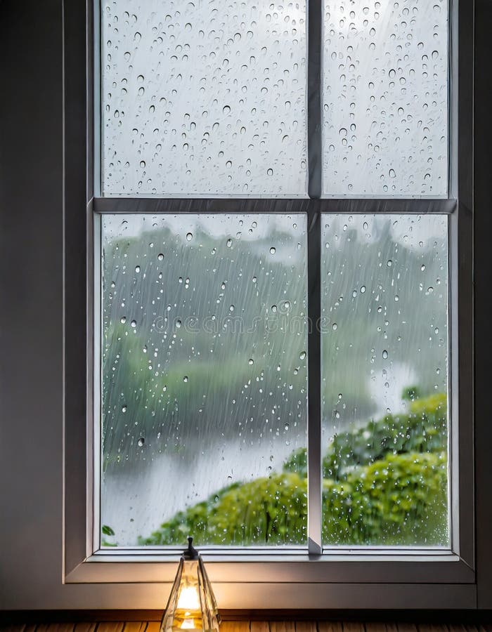 Raining Outside Window Stock Illustrations – 197 Raining Outside Window ...