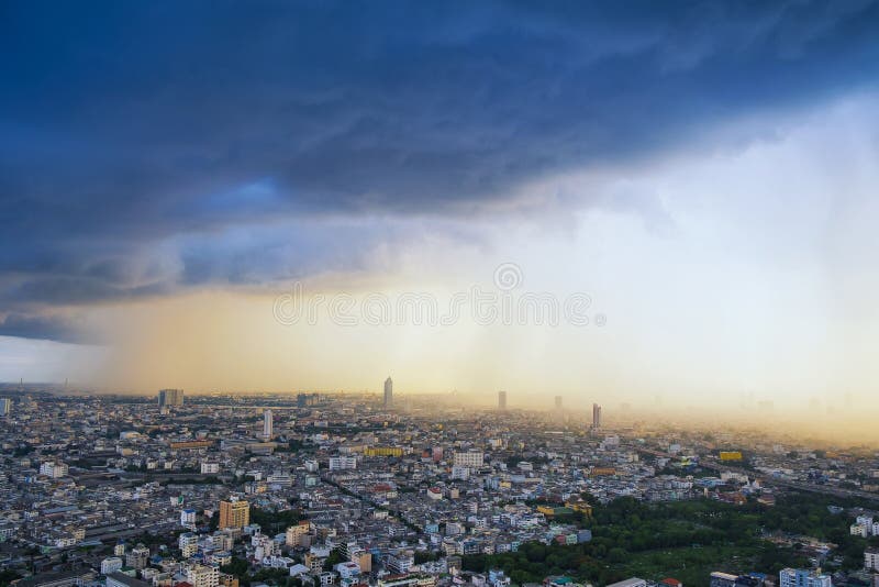 Raining over top view stock photo. Image of condo, travel - 32055874
