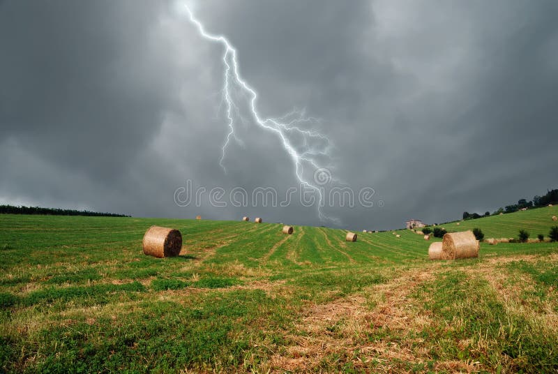 Raining sky stock photo. Image of horizon, landscape - 16653972