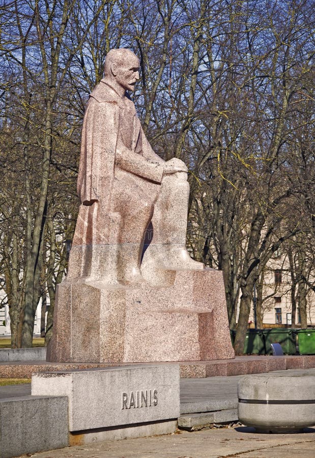 Rainis Statue Stock Photos - Free & Royalty-Free Stock Photos from ...