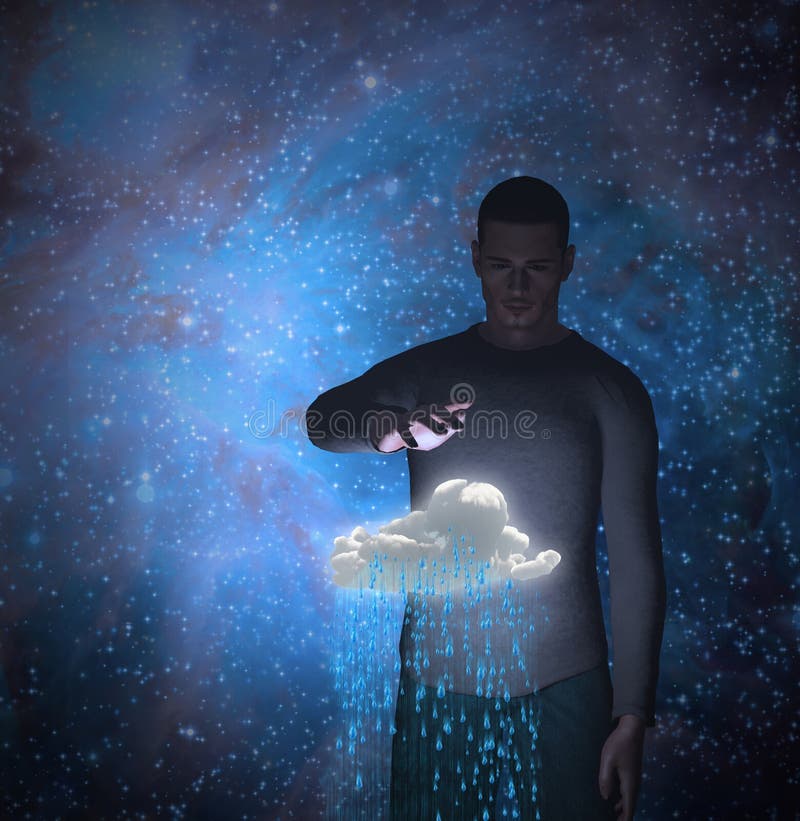 Rainmaker stock illustration. Illustration of dream - 111439671