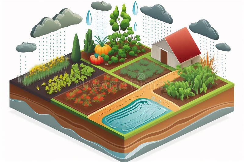 Rainwater Harvesting Architecture, Water Barrel. Solution To Water ...