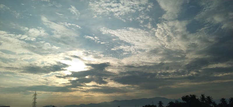 Rainy Clouds at 50 Meter Distance Stock Image - Image of clouds, rainy ...
