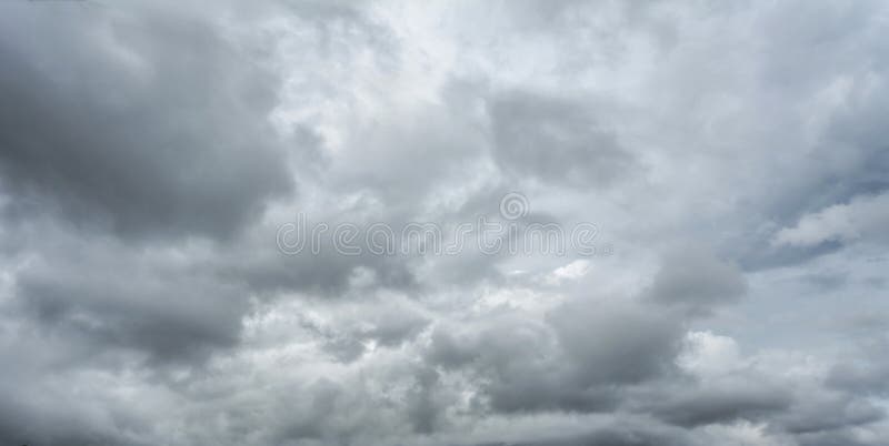 Rainy Cloudy Grey Sky before Rain Stock Image - Image of background, nature: 378974521