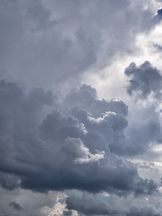 Sky Clouds Background Vertical