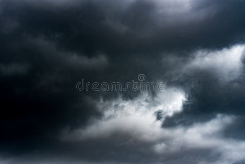 Rainy Dark Clouds stock photo. Image of scene, background - 140012260