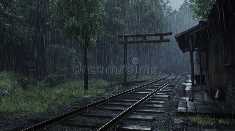 Train Station Rural Outpost Hill Stock Photos - Free & Royalty-Free ...