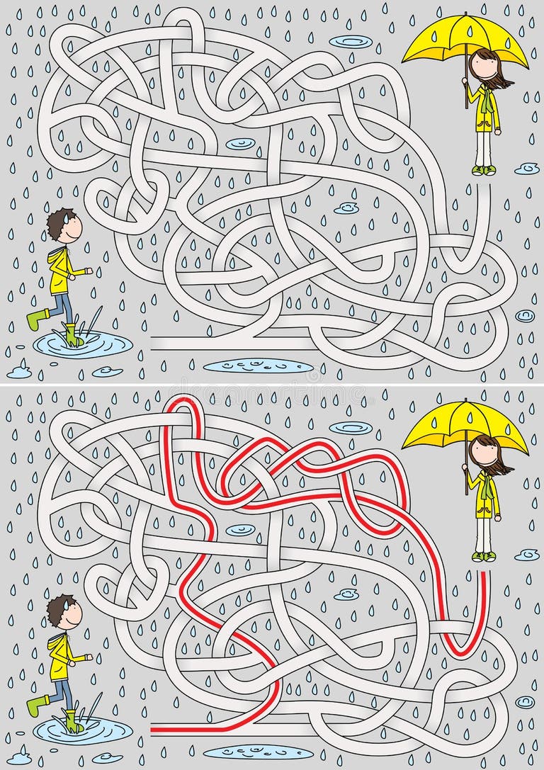 Rain Maze Stock Illustrations – 164 Rain Maze Stock Illustrations ...