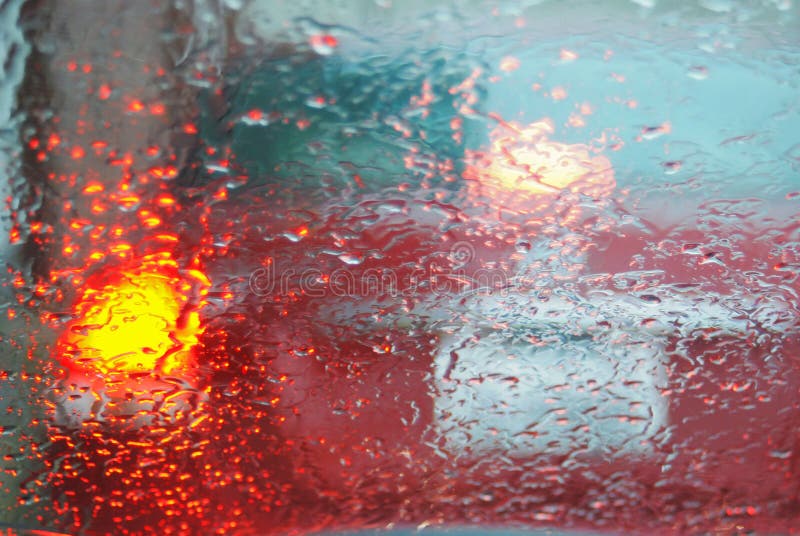 Rainy Day Windshield stock photo. Image of stopped, rain - 6514974