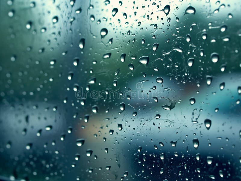 Rainy fall day stock illustration. Illustration of freezing - 287342430