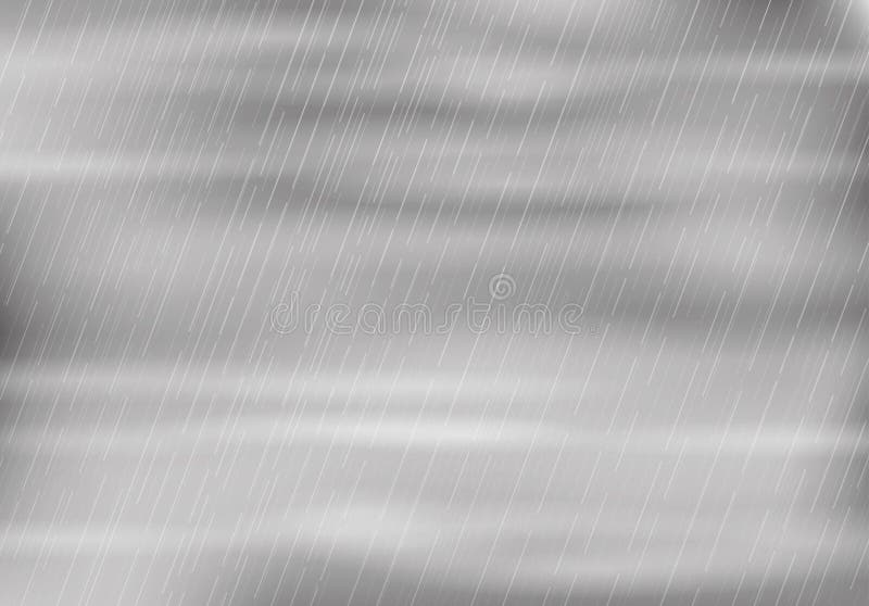 Rainy gray background. stock vector. Illustration of rain - 99750967
