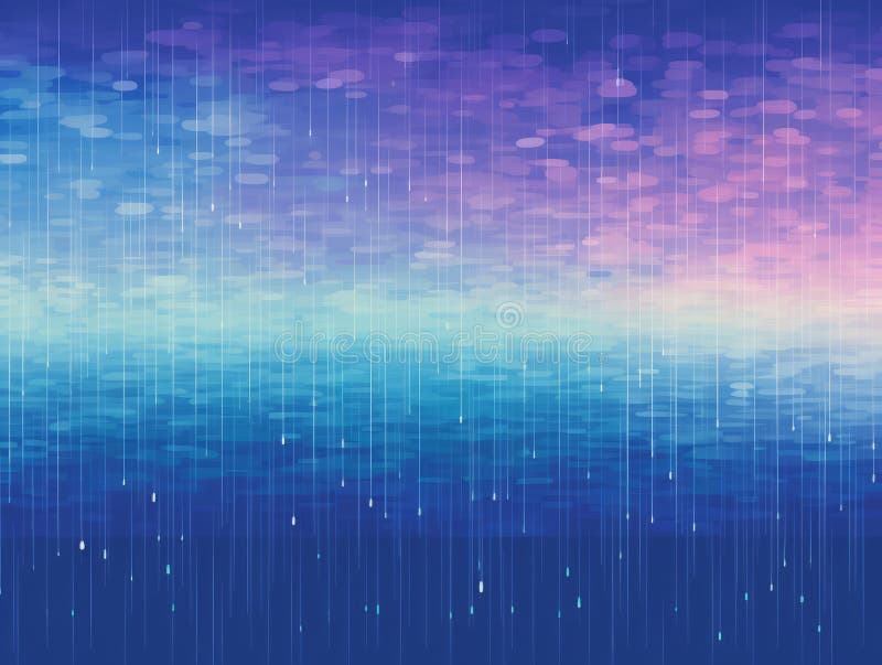 Night Sky with Clouds and Stars Vector Illustration Stock Illustration ...