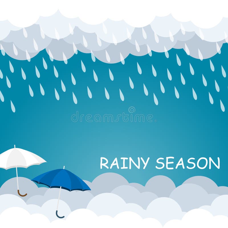 Cartoon Rainy Season Stock Illustrations – 12,535 Cartoon Rainy Season ...
