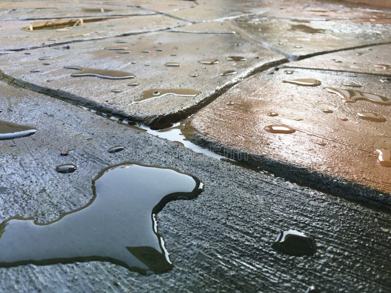 Rainy stone stock image. Image of rain, stone, fall - 134784077