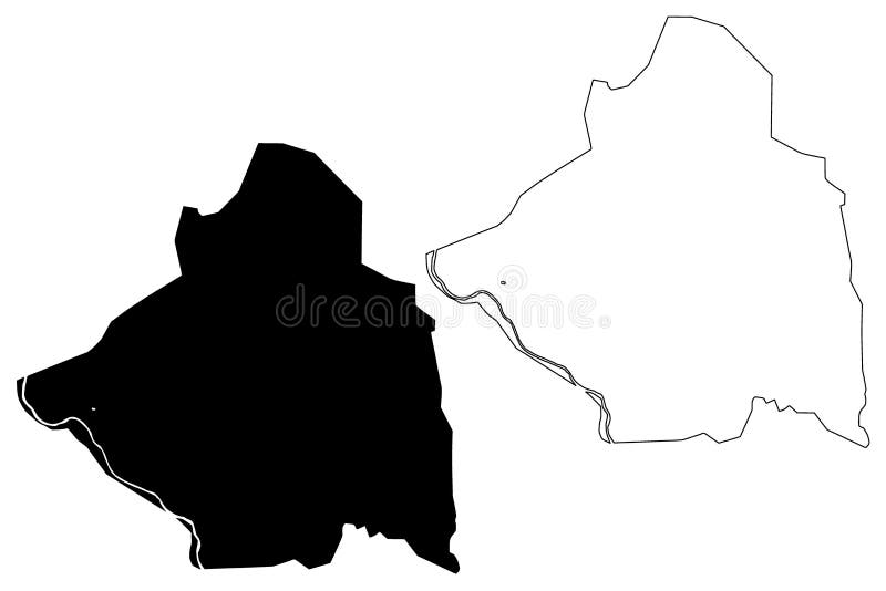 Raipur City Republic of India, Chhattisgarh State Map Vector ...