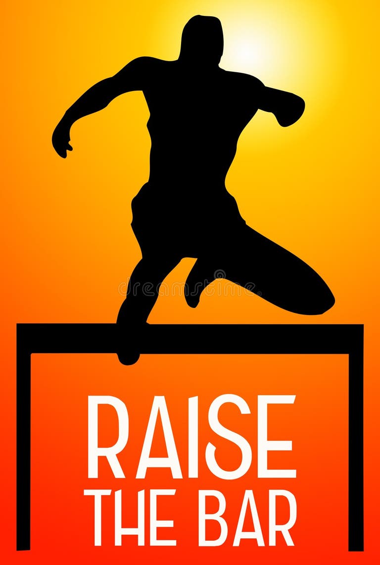 Raise Bar High Stock Illustrations – 262 Raise Bar High Stock ...