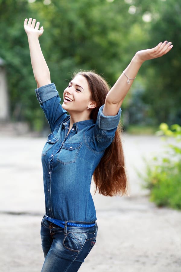 Raise hands stock image. Image of adult, inspiration - 65081735
