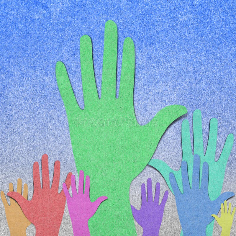 Raise made from old paper stock photo. Image of detail - 21157736