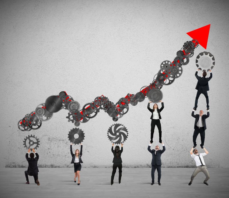 Raise the statistics stock photo. Image of machinery - 78746646