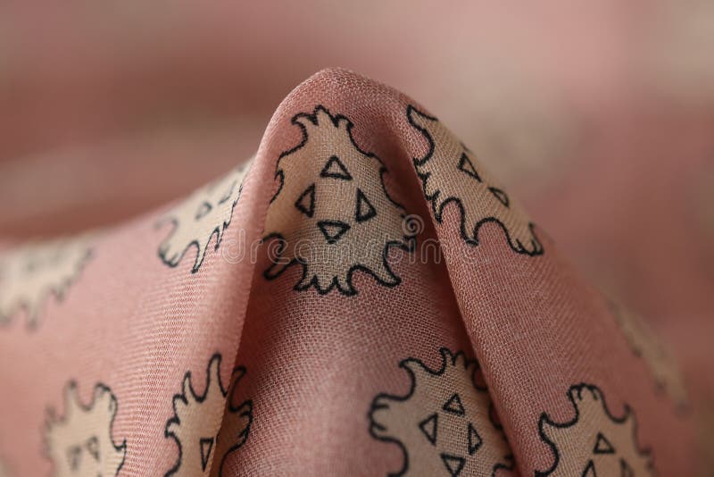 Raised Fabric in Corner for Sewing Clothes for Bed Linen Store Stock ...