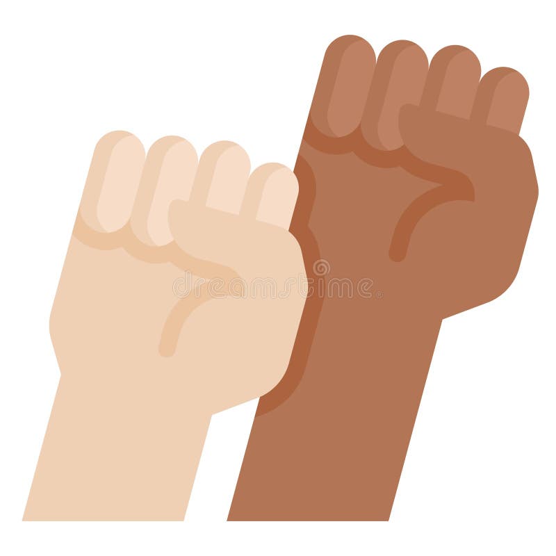 Raised Fist Icon, Protest Related Vector Stock Vector - Illustration of ...