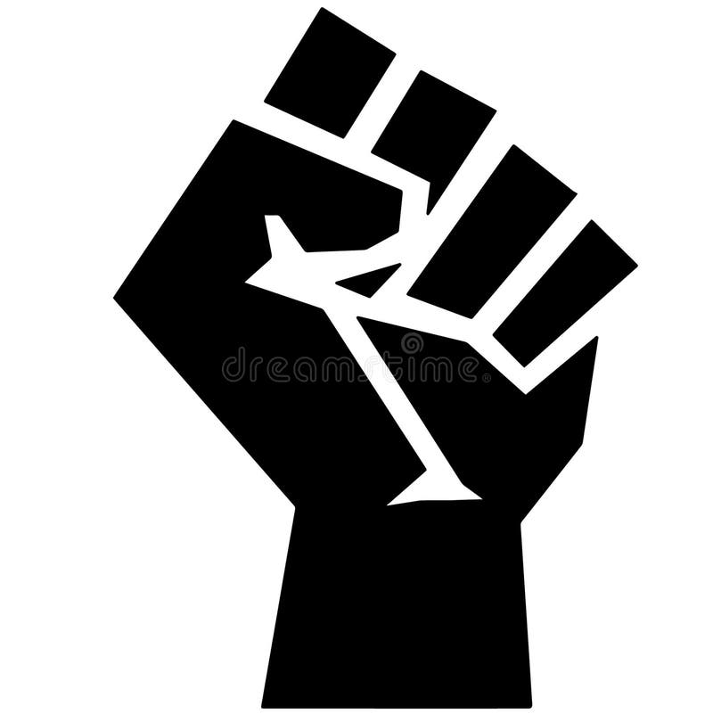 Raised Fist Vector Illustration by Crafteroks Stock Vector ...
