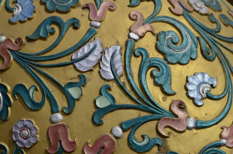 Raised Floral Pattern Stone Stock Photos - Free & Royalty-Free Stock ...