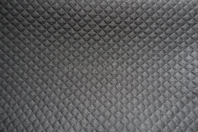 Raised Geometric Pattern on Black Polyester Stock Image - Image of ...
