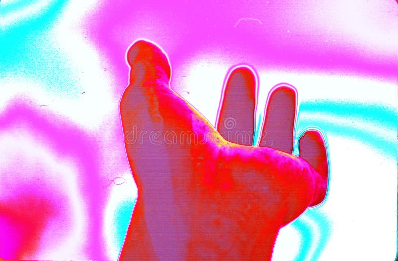 Raised Hand. 3D Rendering stock illustration. Illustration of dream ...