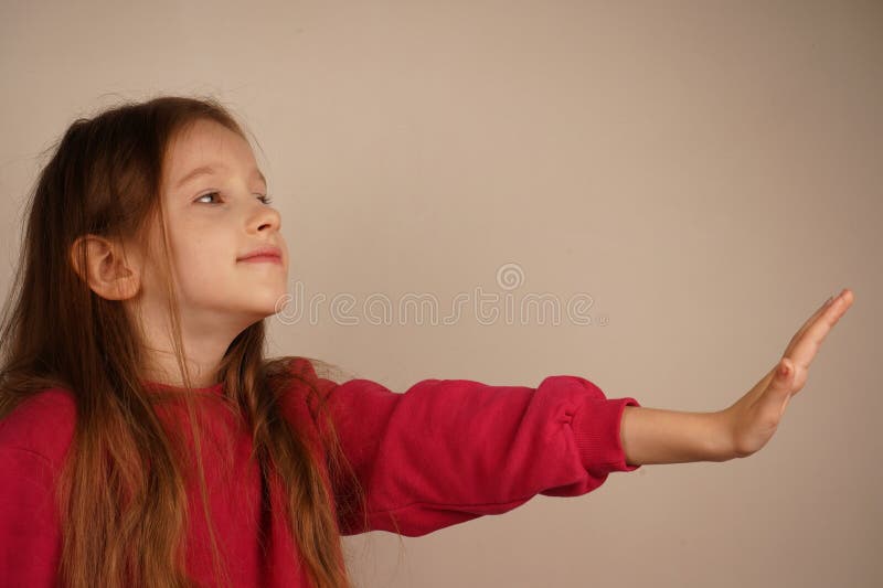 X22 Raised Her Hand Greeting Stock Photos - Free & Royalty-Free Stock ...