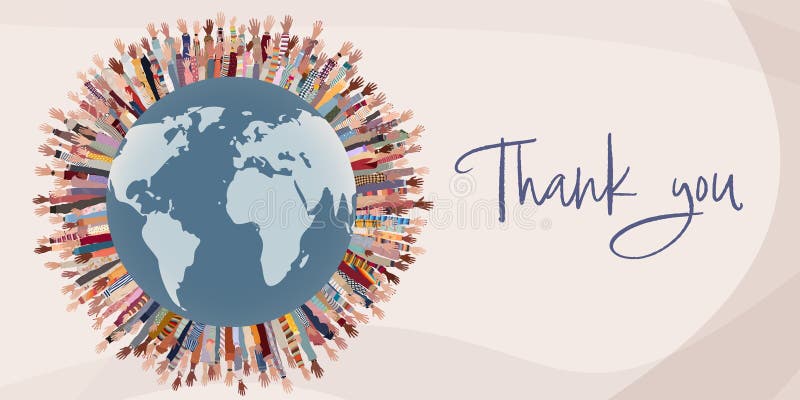 Multicultural People Thank You Stock Illustrations – 55 Multicultural ...