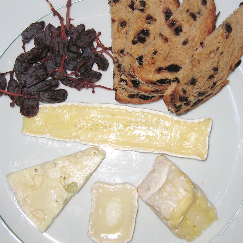 Raisin bread and cheese stock photo. Image of dried - 110872816