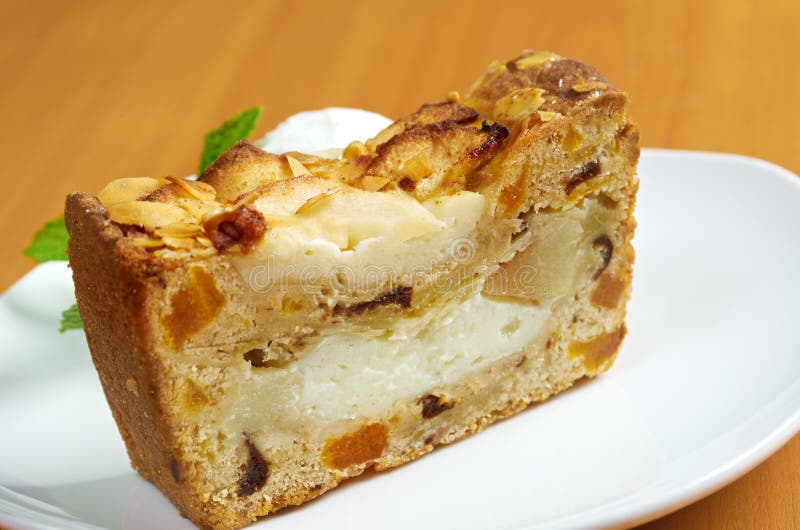 Raisin cake slices stock photo. Image of white, snack - 41443544