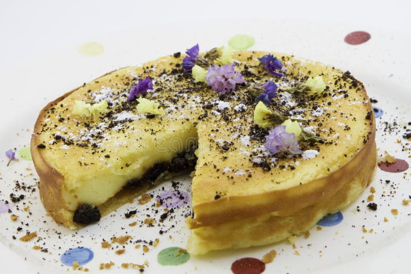 Raisin cheese cake stock photo. Image of concept, grilled - 32212478