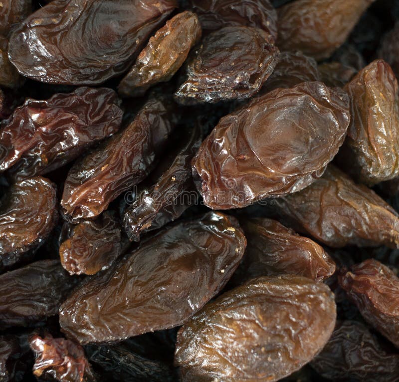 Raisin Grains, Close-up. Nuts. Background. Grape. Stock Photo - Image ...
