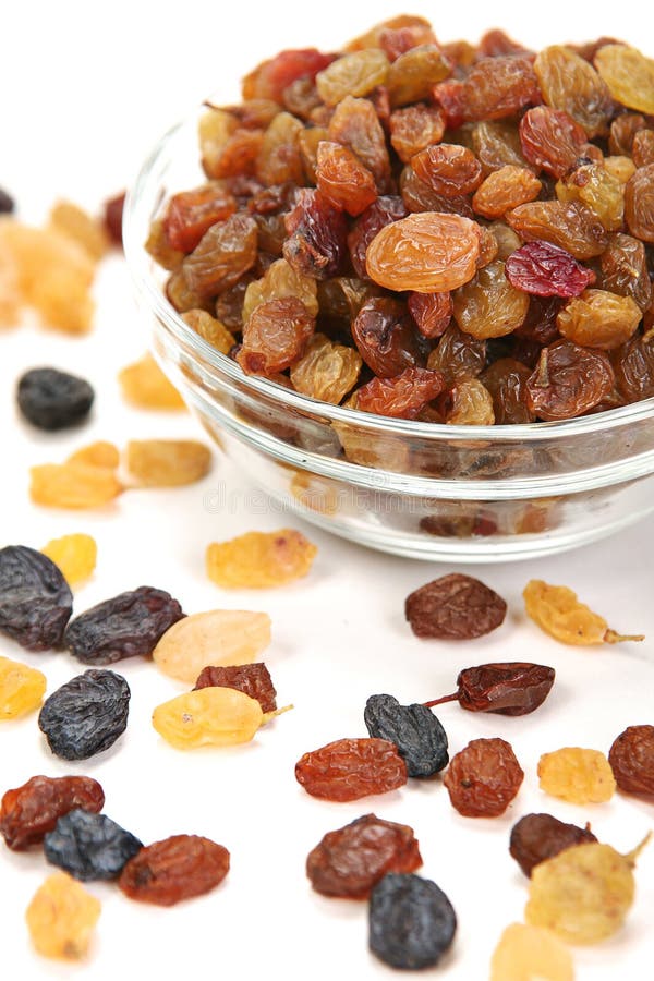 Raisin sec en glace photo stock. Image du doux, fruits - 13269862