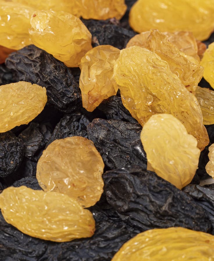 Raisins As an Abstract Background Texture Stock Image - Image of ...