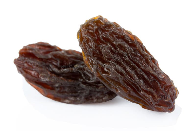 Raisins Isolated on White Background with Clipping Path Stock Photo ...