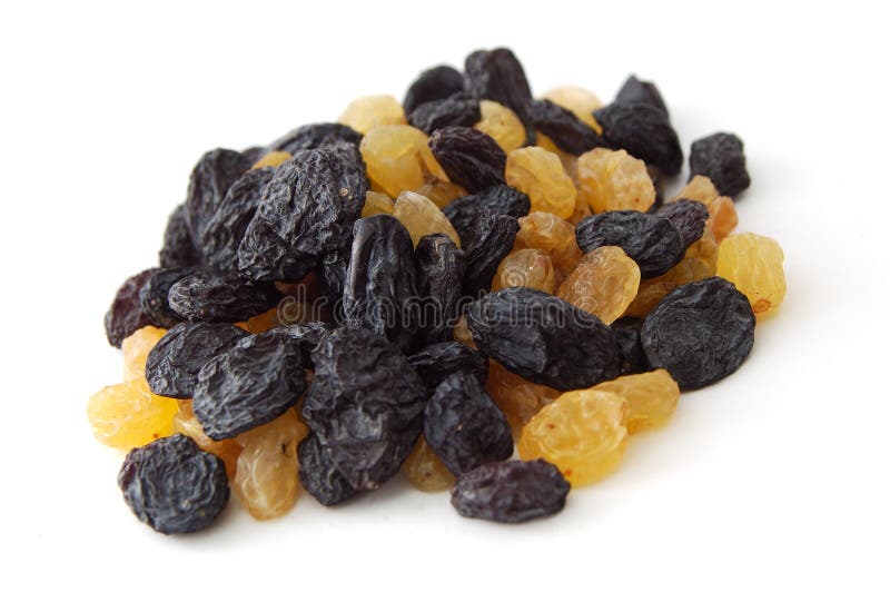 Raisins secs image stock. Image du isolement, nourriture - 1881371