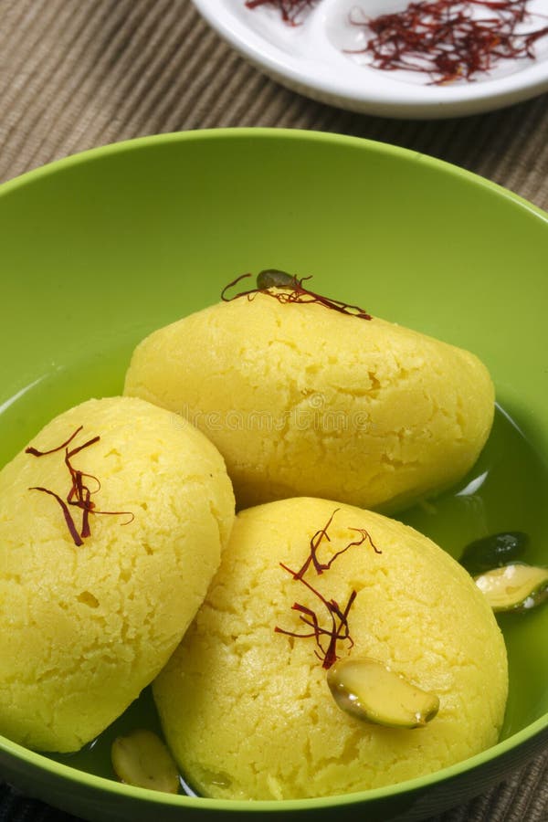 Raj Bhog - a Traditional Bengali Sweet Stock Photo - Image of bhog ...