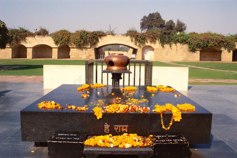 Raj Ghat , Delhi , India stock photo. Image of attraction - 348650084