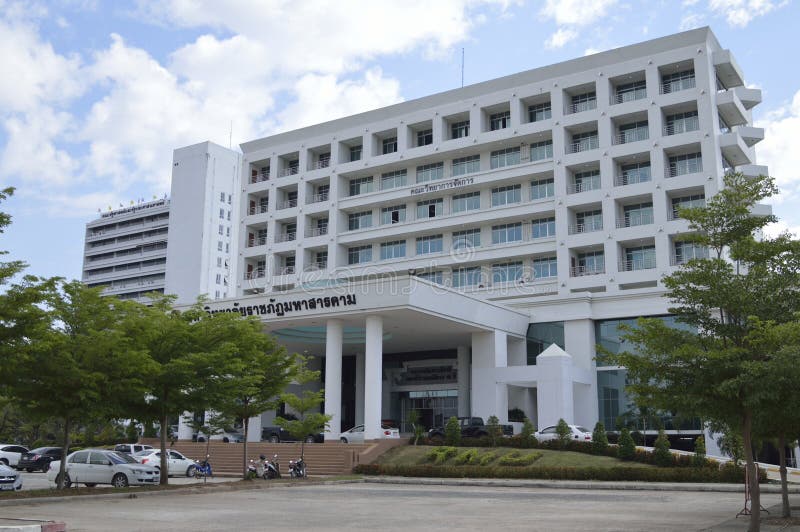 Rajabhat Mahasarakham University. Editorial Image - Image of middle ...