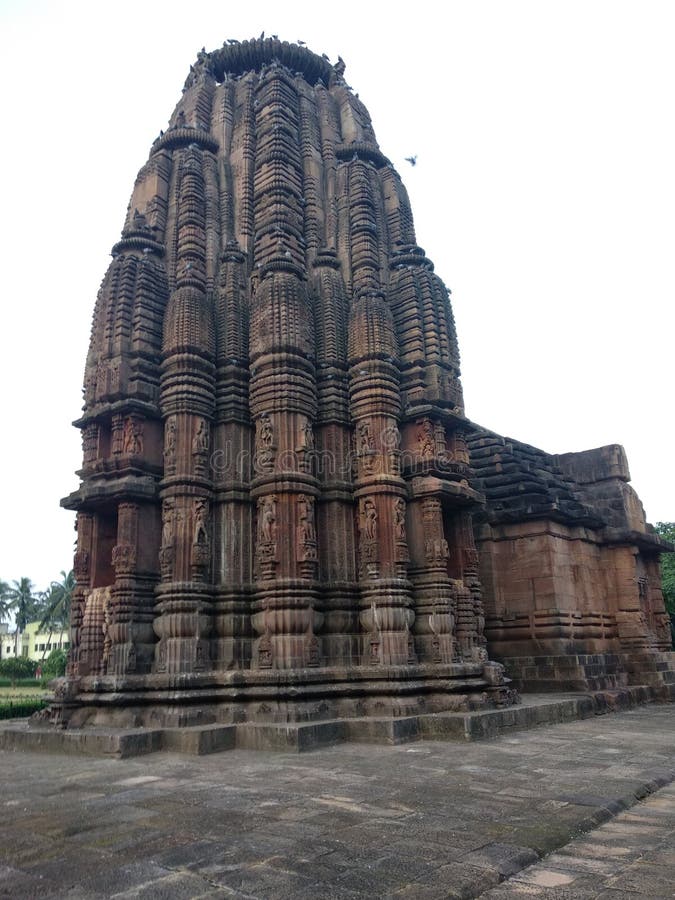 Rajarani Temple back view stock image. Image of rani - 124982929