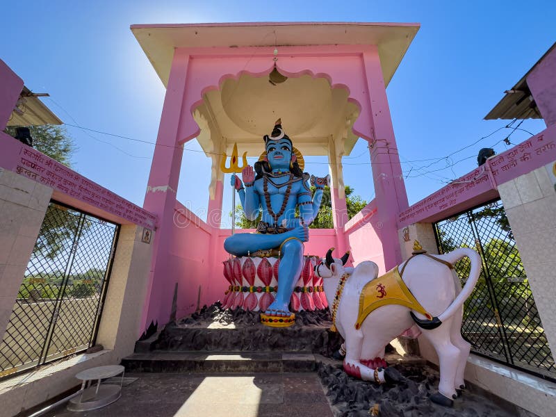 Lord Shiva editorial image. Image of blue, recreation - 284138585