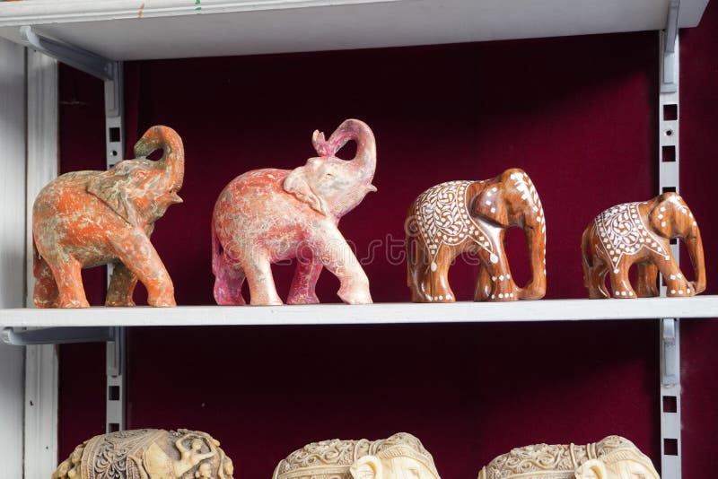 Rajasthani Handicrafts Hand Made Heavy Work Ambabari Elephant. Lucky ...