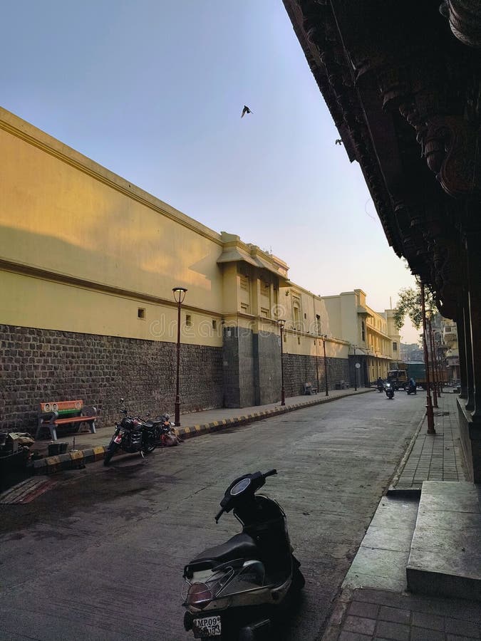 Rajbada or Rajwada Palace of Holkar in Indore Stock Image - Image of ...